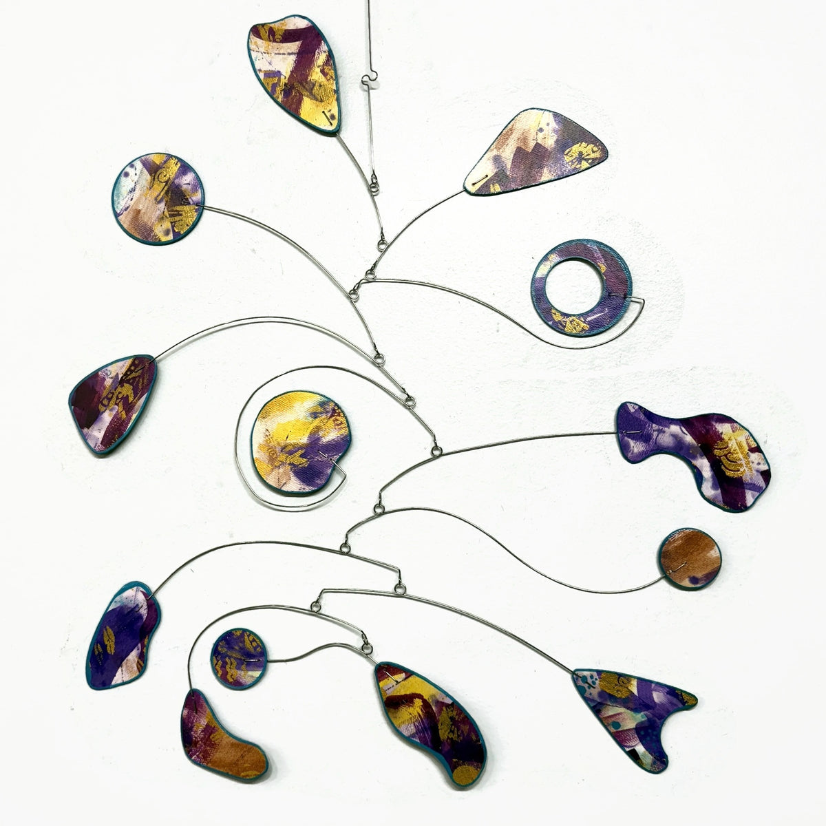 Hanging Mobile Sculpture Hand Painted One of a Kind Graffiti Series ...