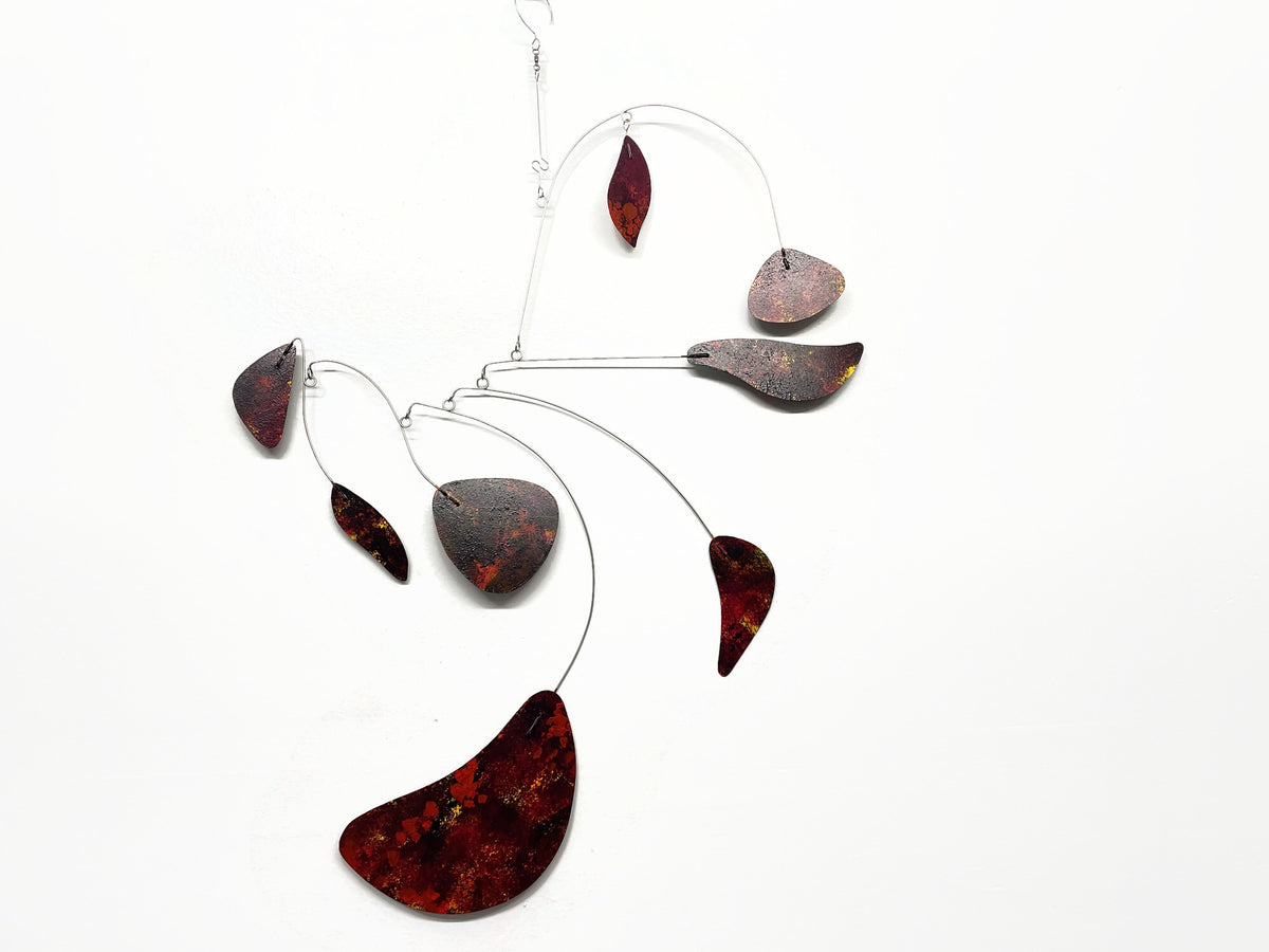 Metal Mobiles In Stock Sculpture Hanging Kinetic Art All Steel Ready t ...