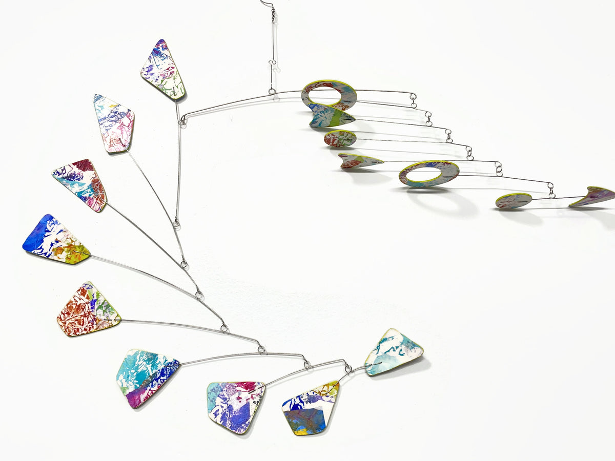 Kinetic Art Mobile Sculpture with Great Views From Below Gazing Style ...