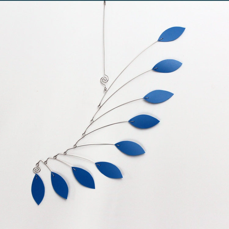 Blue Wave Mobile Baby Shower Gift – Handcrafted Kinetic Mobiles and ...