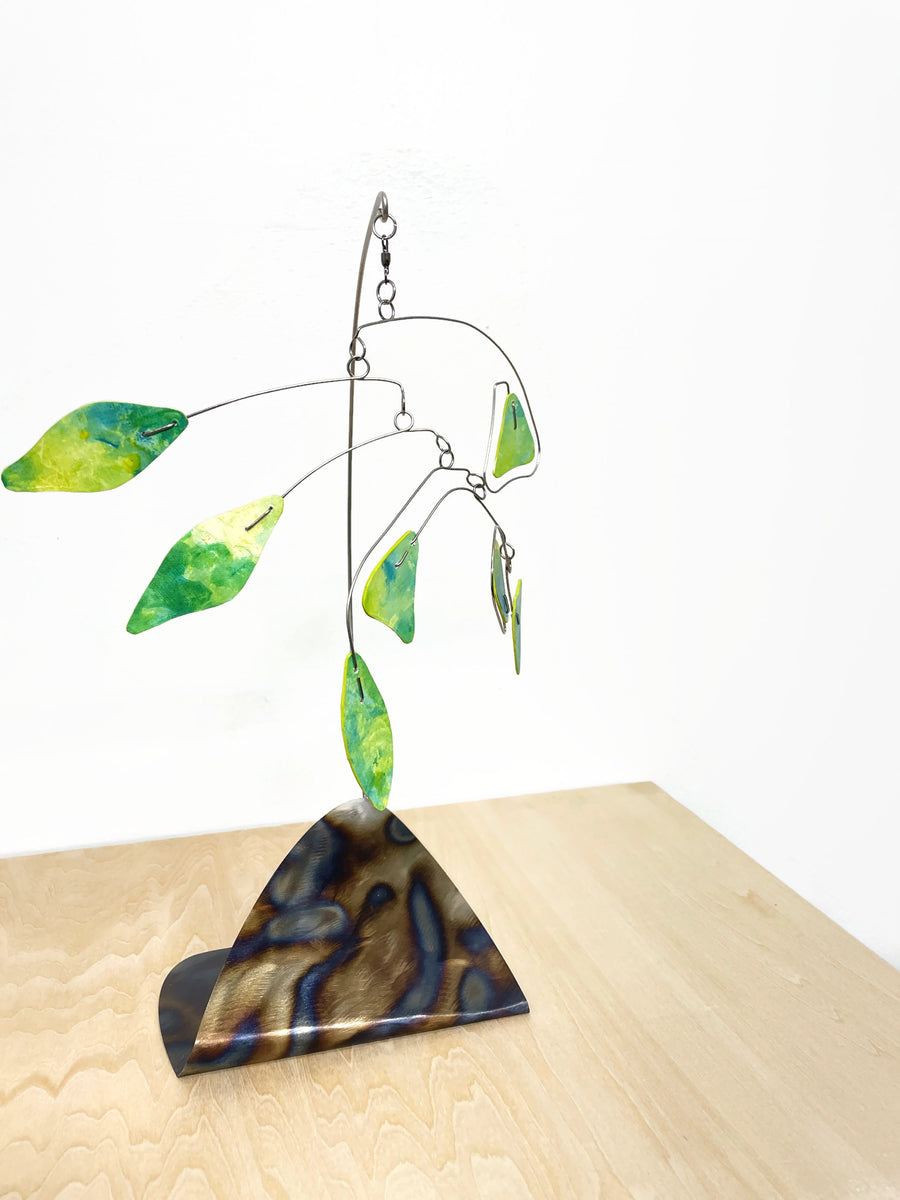 Kinetic Mobile Art Sculpture Stabile for the Art Lover Hand Painted ...