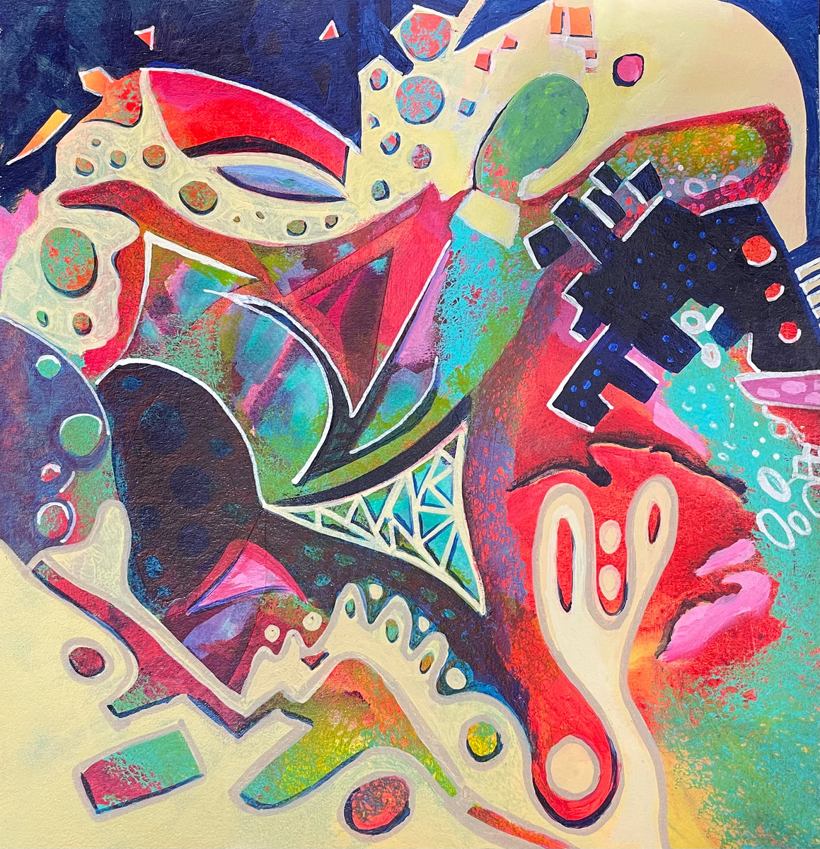 Third Pathway - Acrylic Abstract Expressionism Painting – Skysetter ...